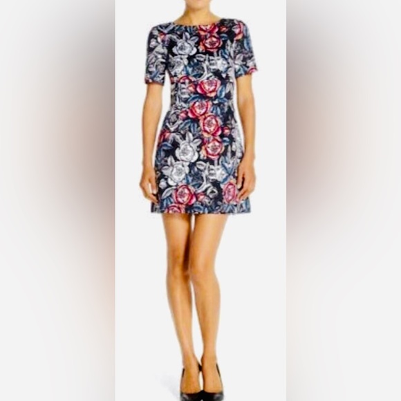 French Connection | Dresses | French Connection Midnight Rose Cotton ...